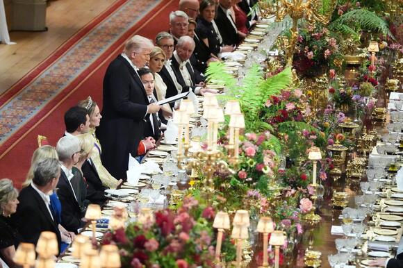 Glamorous Charley Hull attends royal Windsor Castle banquet and ...