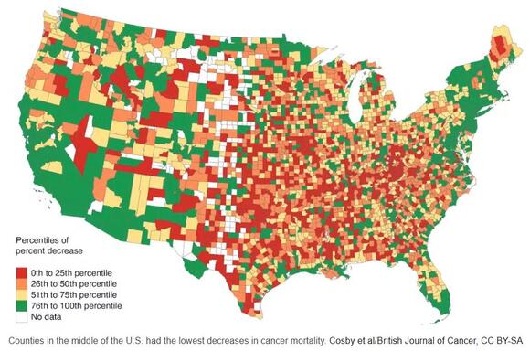 Rural areas are lagging behind in cancer treatment and prevention ...