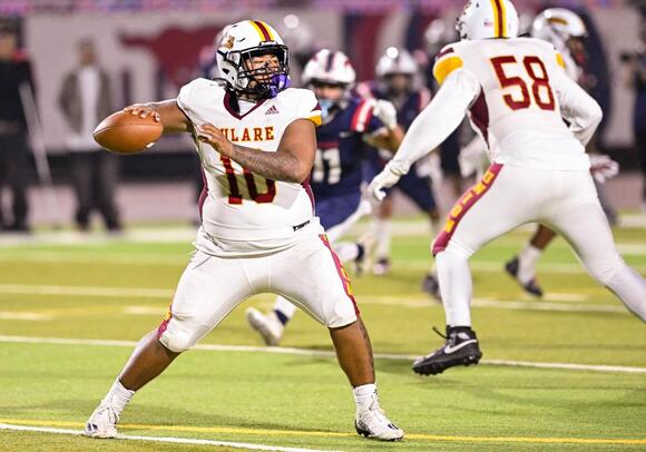 Tulare Union football wins 6th straight Bell Game. Where will Tribe be ...