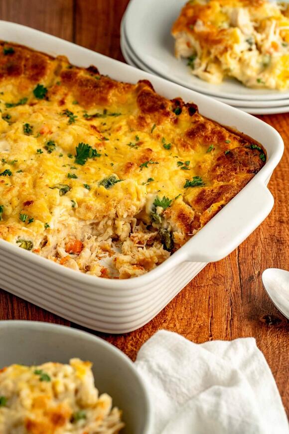This Viral TikTok Chicken Cobbler Is the Cozy One-Pan Dinner Everyone’s ...
