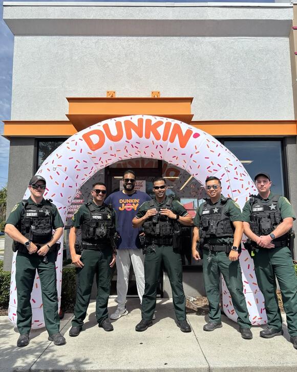 Deputies Join Dunkin’ Donuts Community Event - NewsBreak