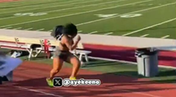 Chrisean Rock shares track training montage with her old footage and ...