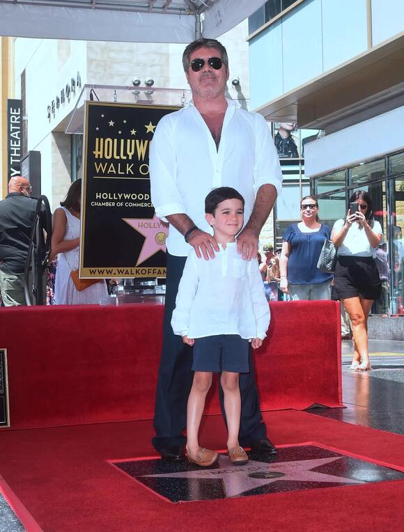 Simon Cowell Shares Rare Photo of Lookalike Son Eric, 11, on 'America's ...