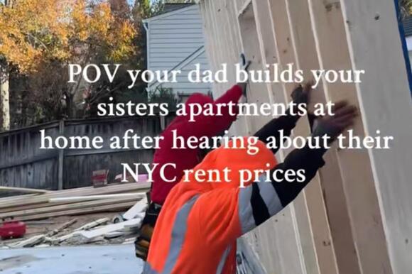 Maryland dad praised after building daughters $200,000 apartments in ...