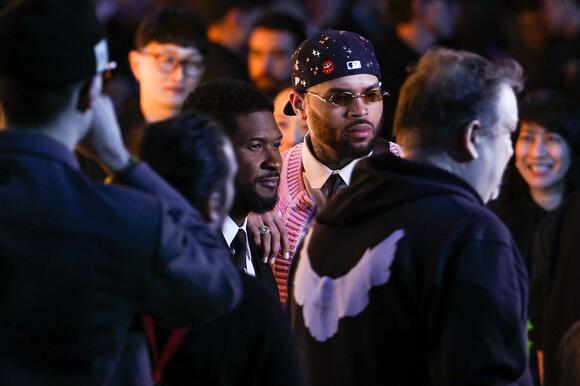 Chris Brown & Usher Announce ‘Raymond & Brown’ Tour, Tease Stadium ...