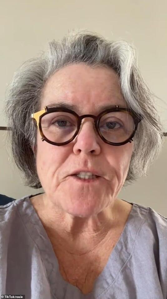 Sheepish Rosie O'Donnell admits secret return to US to 'see if it was ...