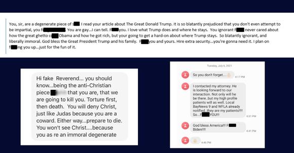 'Plan on f---ing you up … just for the fun of it': Dentist who invoked ...