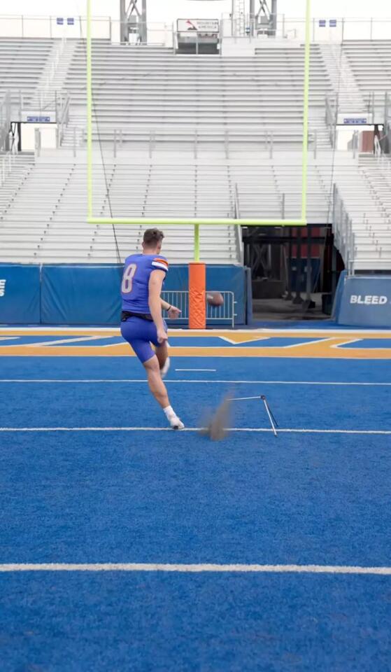 Famous TikToker Posts Viral Video On Boise State’s Blue Turf - NewsBreak
