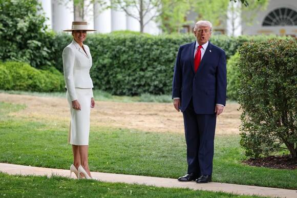 Melania Trump and Queen Camilla Make Fashion Statement at State Event ...