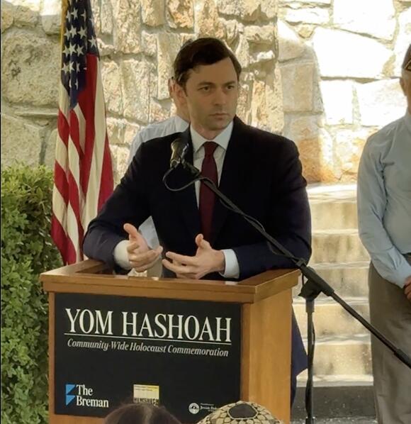 Child survivor, U.S. Senator speak at Holocaust Remembrance Day event ...