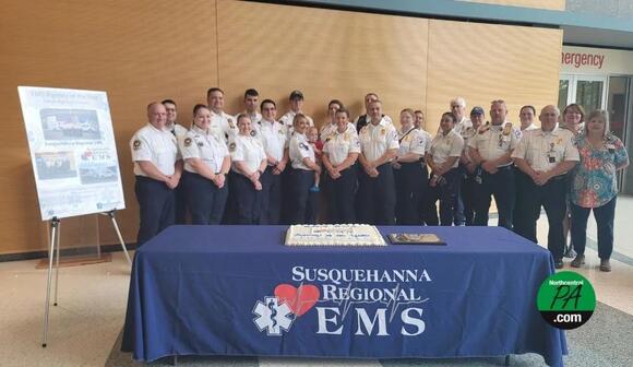 Susquehanna Regional EMS receives statewide award