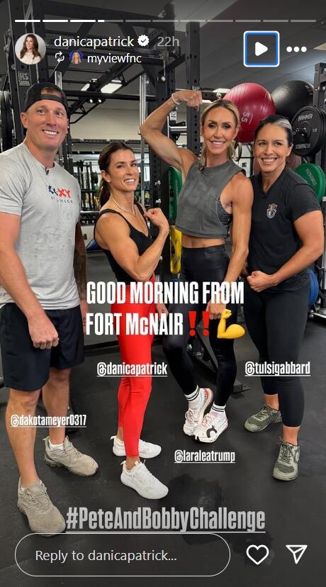 Danica Patrick Shows Off Her Insane Pipes While Flexing Her Muscles ...