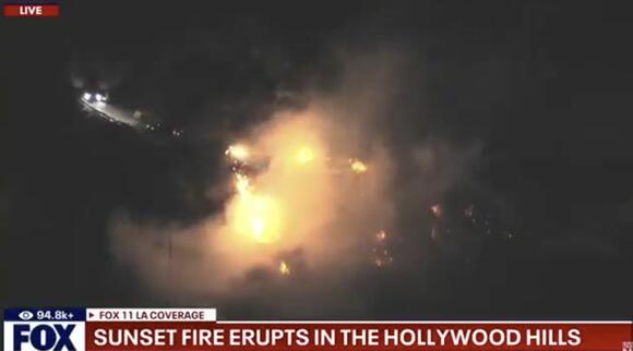 This Extremely Precise Helicopter Water Drop On The LA Fires Is Going ...