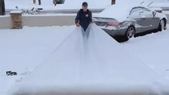 Hate Shoveling Snow? Try This Dad’s Genius Hack! - NewsBreak