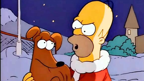 Who is Santa’s little helper in The Simpsons and which Episodes does he ...