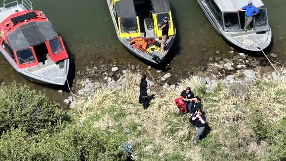 Woman rescued after vehicle goes over cliff along Snake River - NewsBreak