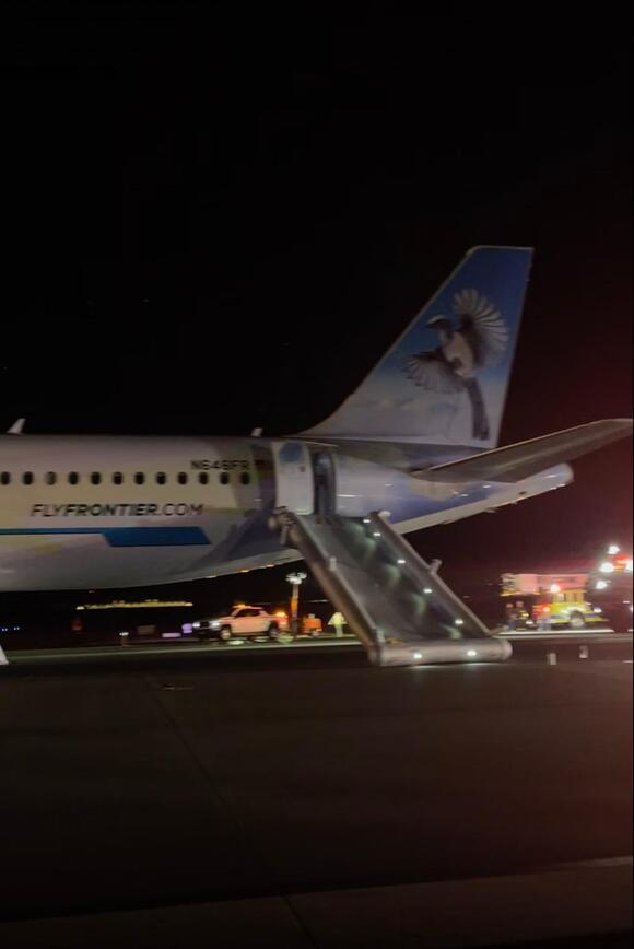 Frontier plane strikes person on Denver airport runway: Officials ...