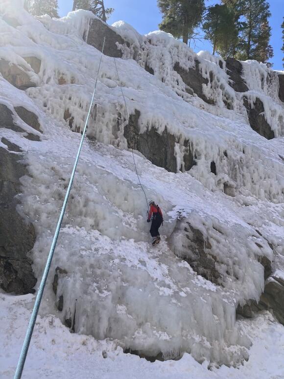 Ouray Ice Park Still Offering Climbable Ice