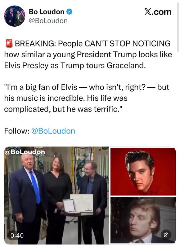 MAGA Tries to Convince America That Trump Looks Like Music Legend ...