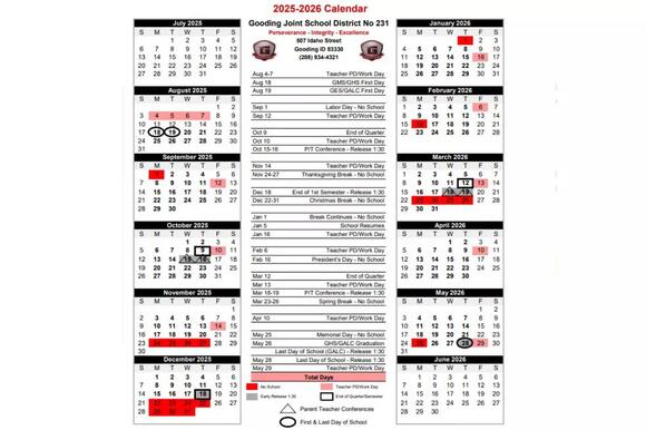 Here are the 2025-2026 Calendars For Magic Valley Schools - NewsBreak