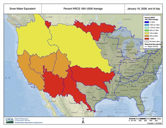 Ongoing snow drought could spell trouble for the Colorado River crisis ...