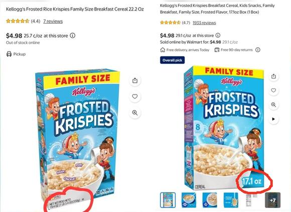 Shoppers Are Sharing The Most Blatant Examples Of Shrinkflation They've ...