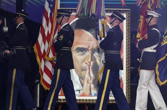 Erika Kirk Pays Emotional Tribute to Charlie Kirk on His First Heavenly ...