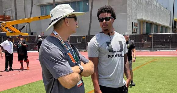 Miami Hurricane Greats: Interviews, Sights & Sounds From Legends Camp ...