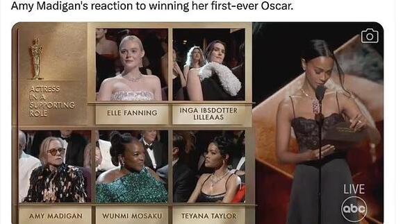 Teyana Taylor called out for 'fake, overkill' reaction to losing Oscar ...