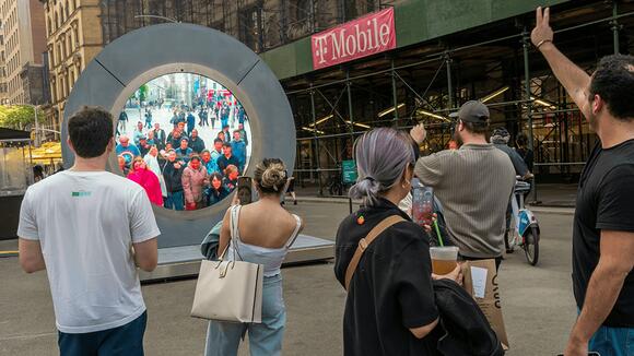 Portal Between New York And Dublin Reopened After Shutdown For ...