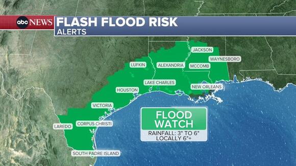 Tropical storm watch issued for parts of Gulf Coast - NewsBreak
