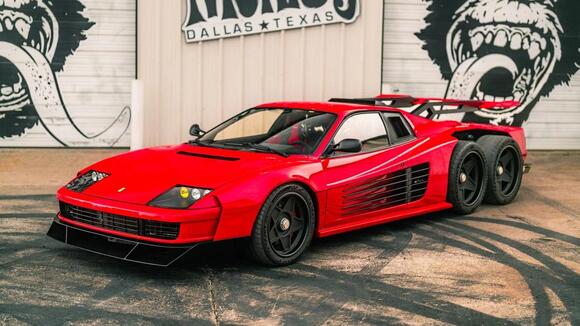 Gas Monkey Garage Finished Its Wild Ferrari F6 6x6 — and Wants $1.5 ...