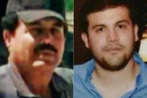 Ismael 'El Mayo' Zambada Garcia (L), cofounder of the Sinaloa Cartel; and Joaquin Guzman Lopez ...