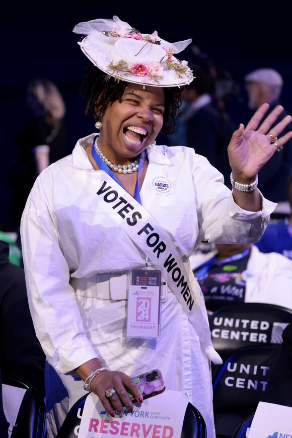 Why Women Wore White at the Democratic National Convention