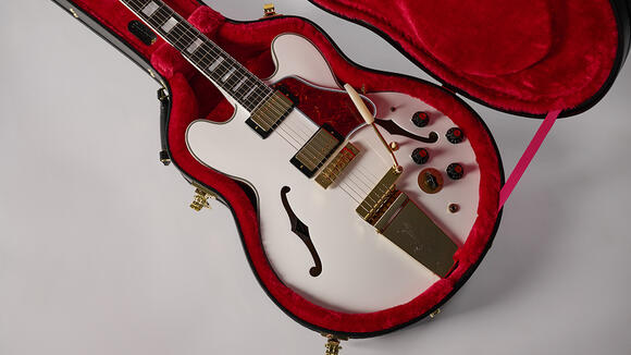 Epiphone launches hotly anticipated reissue of Alex Lifeson’s iconic ES ...