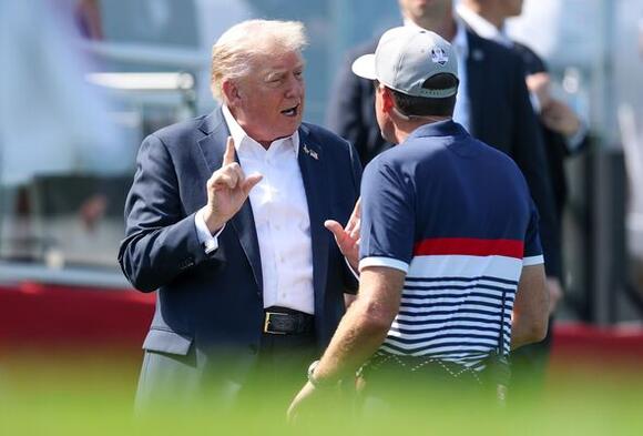 Keegan Bradley rubbishes ‘awkward' Donald Trump theory after Ryder Cup ...