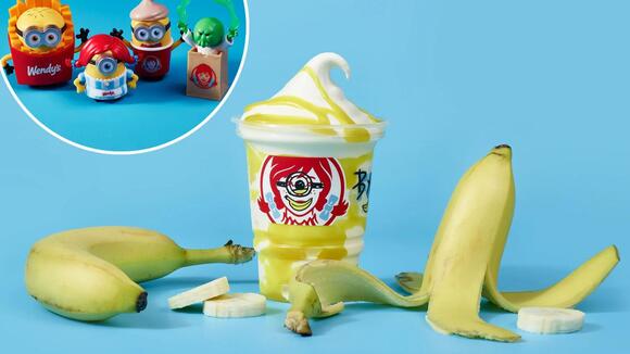 Wendy's New Banana Frosty Swirl Is Turning Summer Into Minions Madness ...