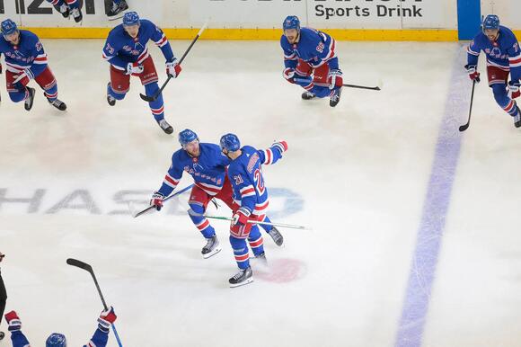Barclay Goodrow joins legendary Rangers company with Game 2 OT winner ...
