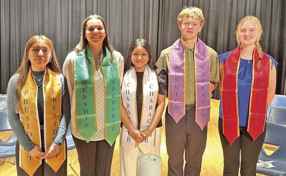 Daingerfield High School welcomes new members of National Honor Society ...