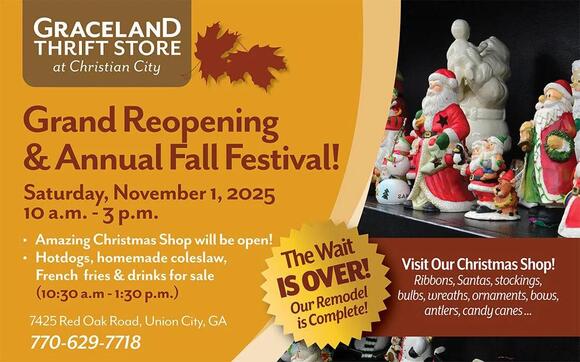 Christian City’s Graceland Thrift Store to reopen Nov. 1 - NewsBreak