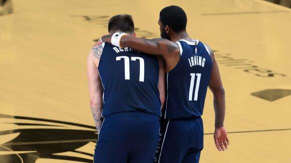 Reggie Miller on the Luka Doncic and Kyrie Irving duo: "What a luxury for Jason Kidd to have, this"