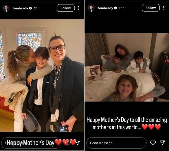 Tom Brady Pays Tribute to Exes on Mother’s Day - NewsBreak