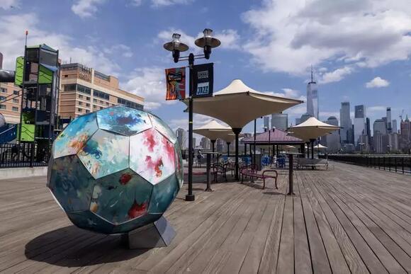 This World Cup-themed public art project is debuting across all five ...