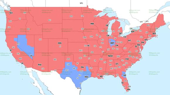 NFL Coverage Map Week 16: Updated TV Broadcast Schedule and Announcers ...