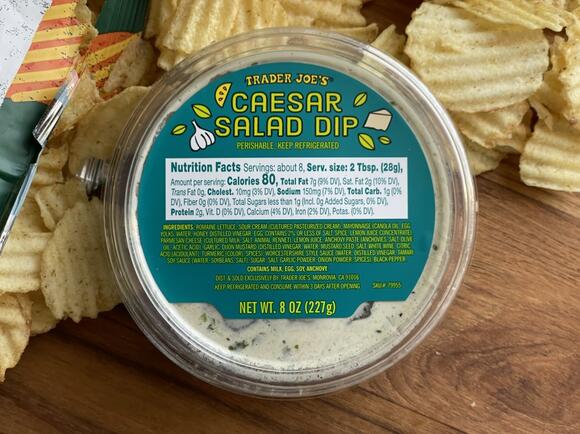 This $4 Trader Joe’s Dip Tastes Exactly Like a Caesar Salad, and I'm ...