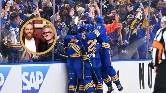 Kurt Russell Joins Son Wyatt In Lake Erie Celebration For Sabres ...
