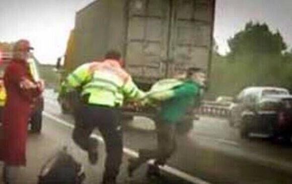 Sisters in suicide pact who charged motorway before stabbing man had ...