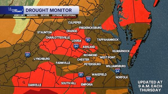 Voluntary water conservation order likely in Richmond due to Virginia ...