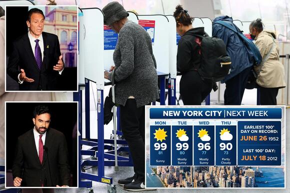 Record-setting ‘extreme heatwave’ to scorch NYC next week as mayoral ...