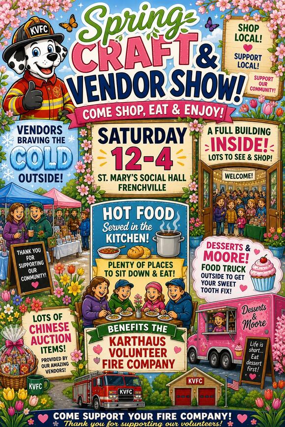 Karthaus Fire Co. Hosts Spring Vendor Event - NewsBreak